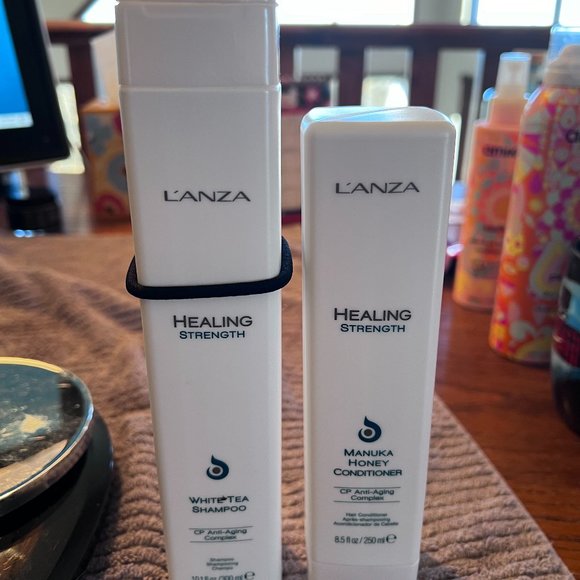 L'ANZA | Hair | Lanza Healing Strength White Tea Shampoo And Manuka ...